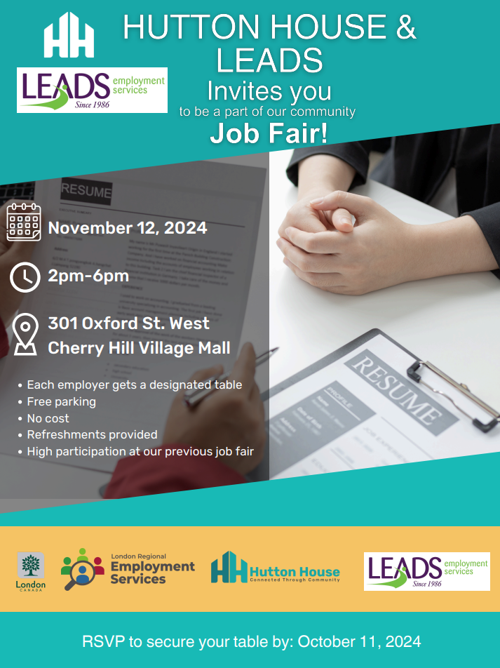 Hutton House & Leads Job Fair | London Economic Development Corporation